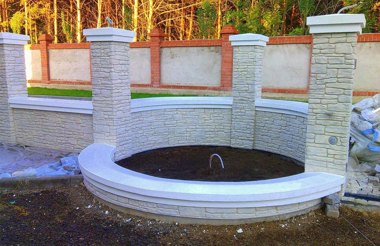 3D Granite Stone Set 2 Pcs Vertical Decorative Impression - Etsy