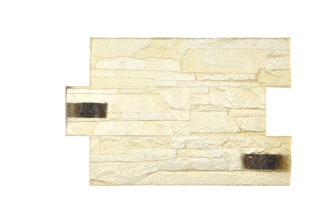 3D Stone Pattern Vertical Decorative Imprint Concrete Cement Mat Stamp ...