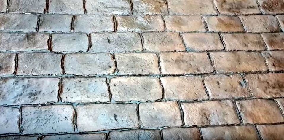 3D Paving Stone Pattern Vertical Horizontal Decorative - Etsy