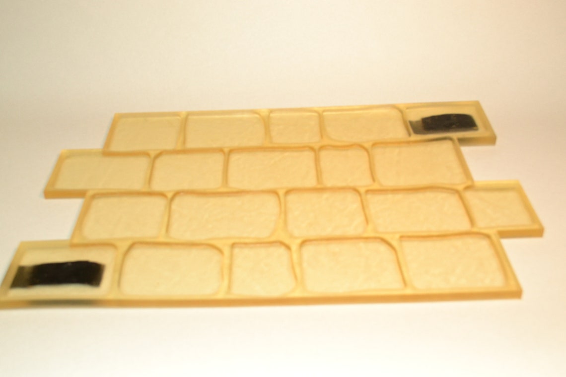 3D Paving Stone Pattern Vertical Horizontal Decorative - Etsy