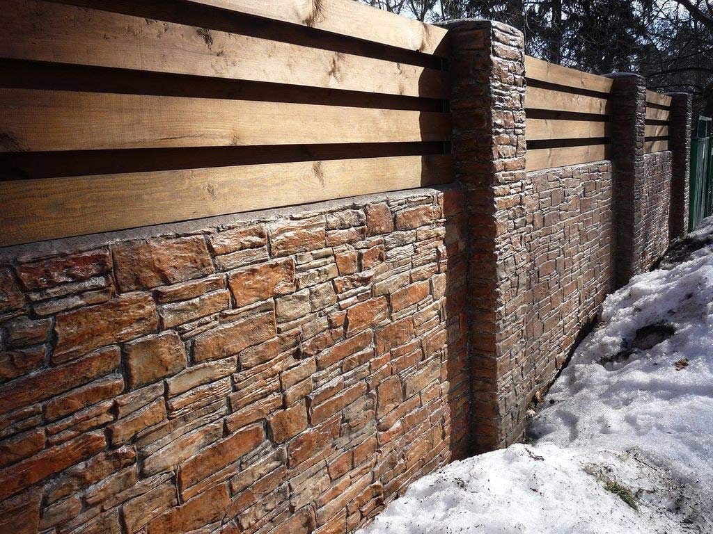 3D Granite Stone Pattern Vertical Decorative Concrete Imprint Mat - Etsy