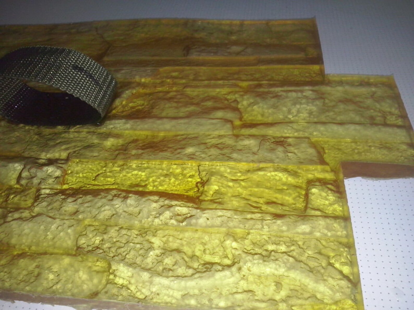 3D Stone Pattern Vertical Decorative Imprint Concrete Cement Mat Stamp ...