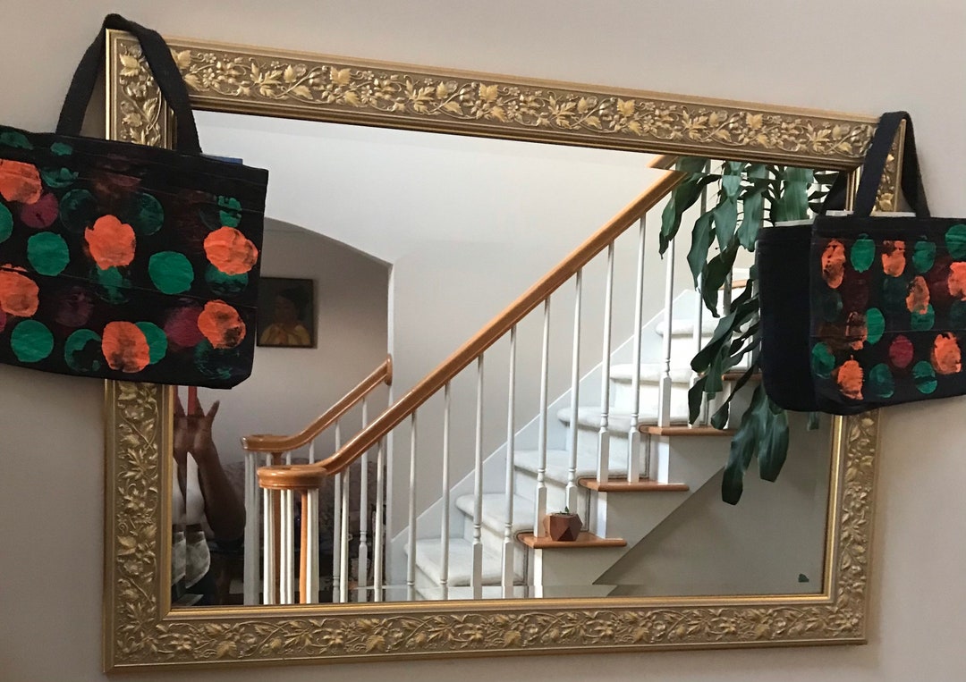 Two Halloween Candy Goon Totes, Trick or Treat Candy Bags, Handpainted ...