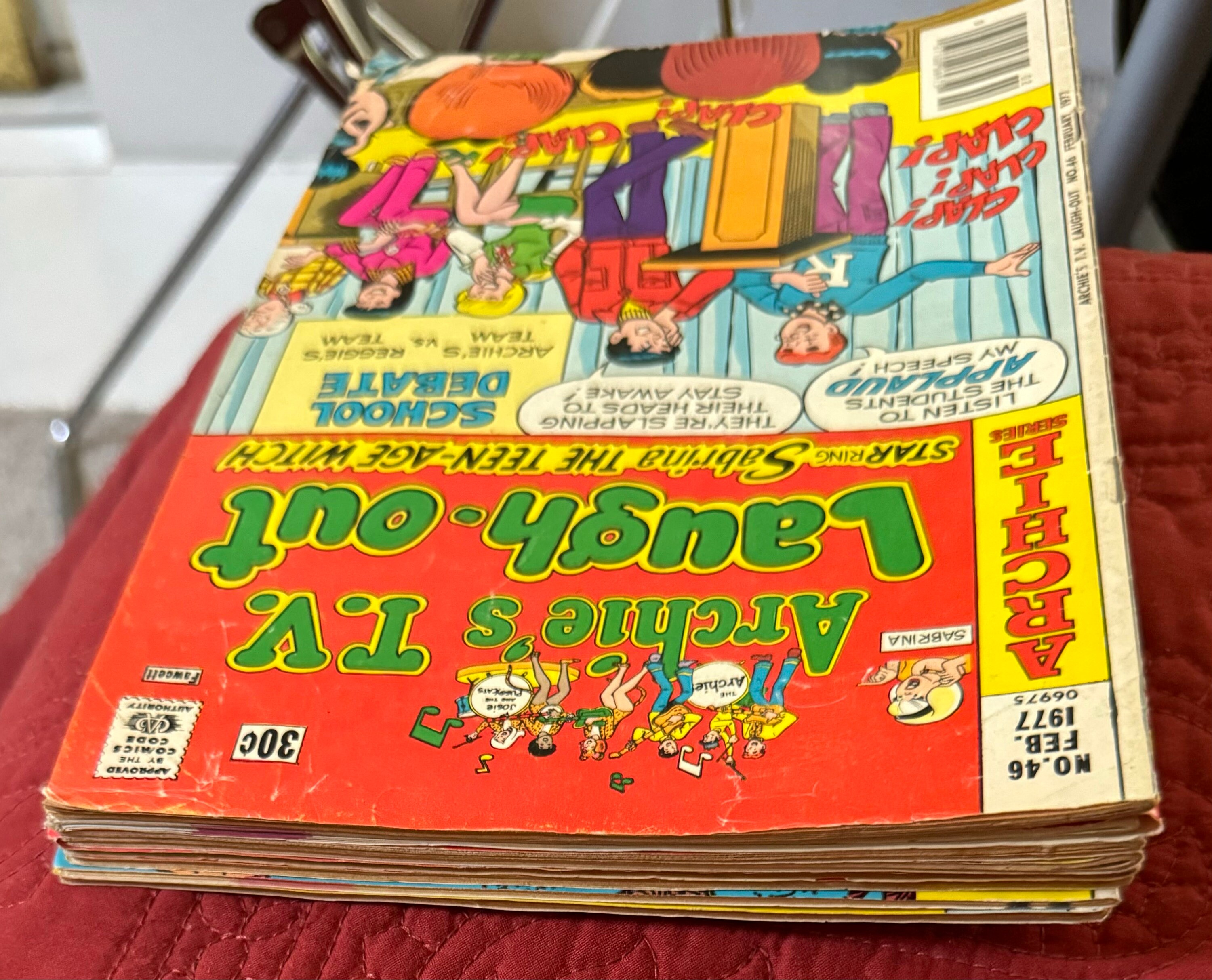 Eight Vintage Jughead and Archie Comics . in Great Condition. 70s and ...