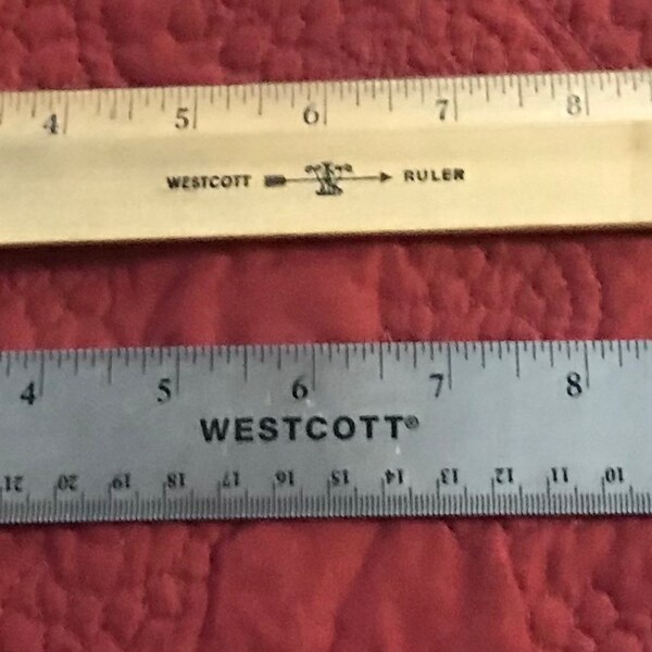 Westcott Ruler - Etsy
