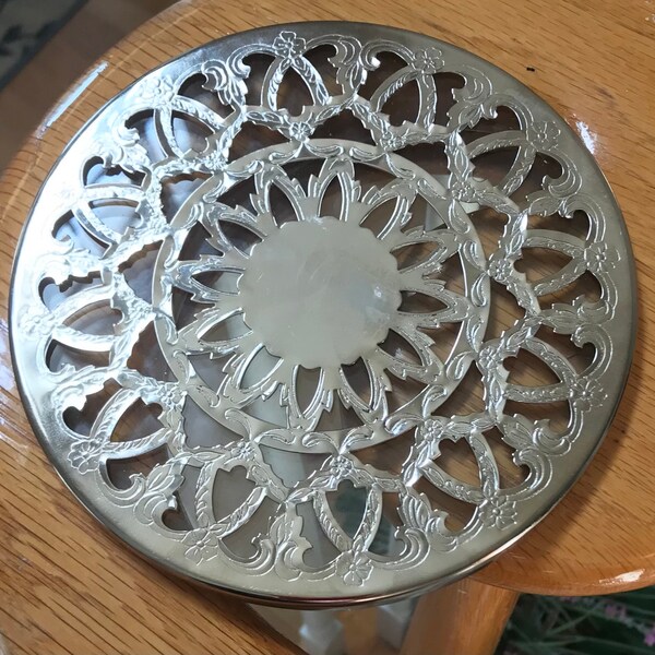 Silver Trivet - Etsy
