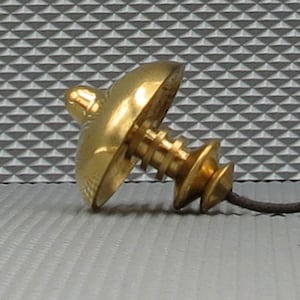 Metaphysical Gold Plated Dowsing Pendulum Necklace Metal Pendulums With ...