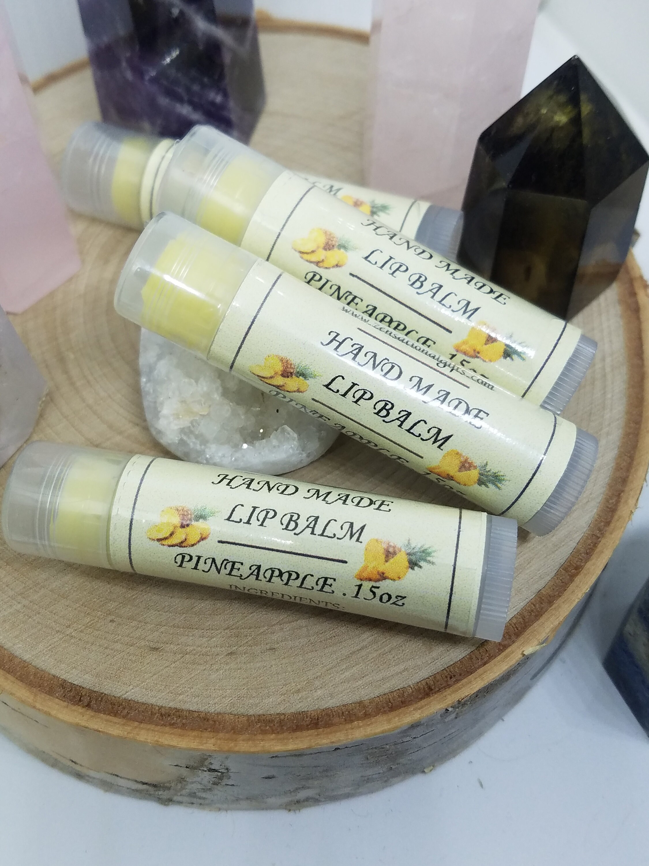 Pineapple Lip Balm, Beeswax Lip Balm, Lip Skin Care, Pineapple ...