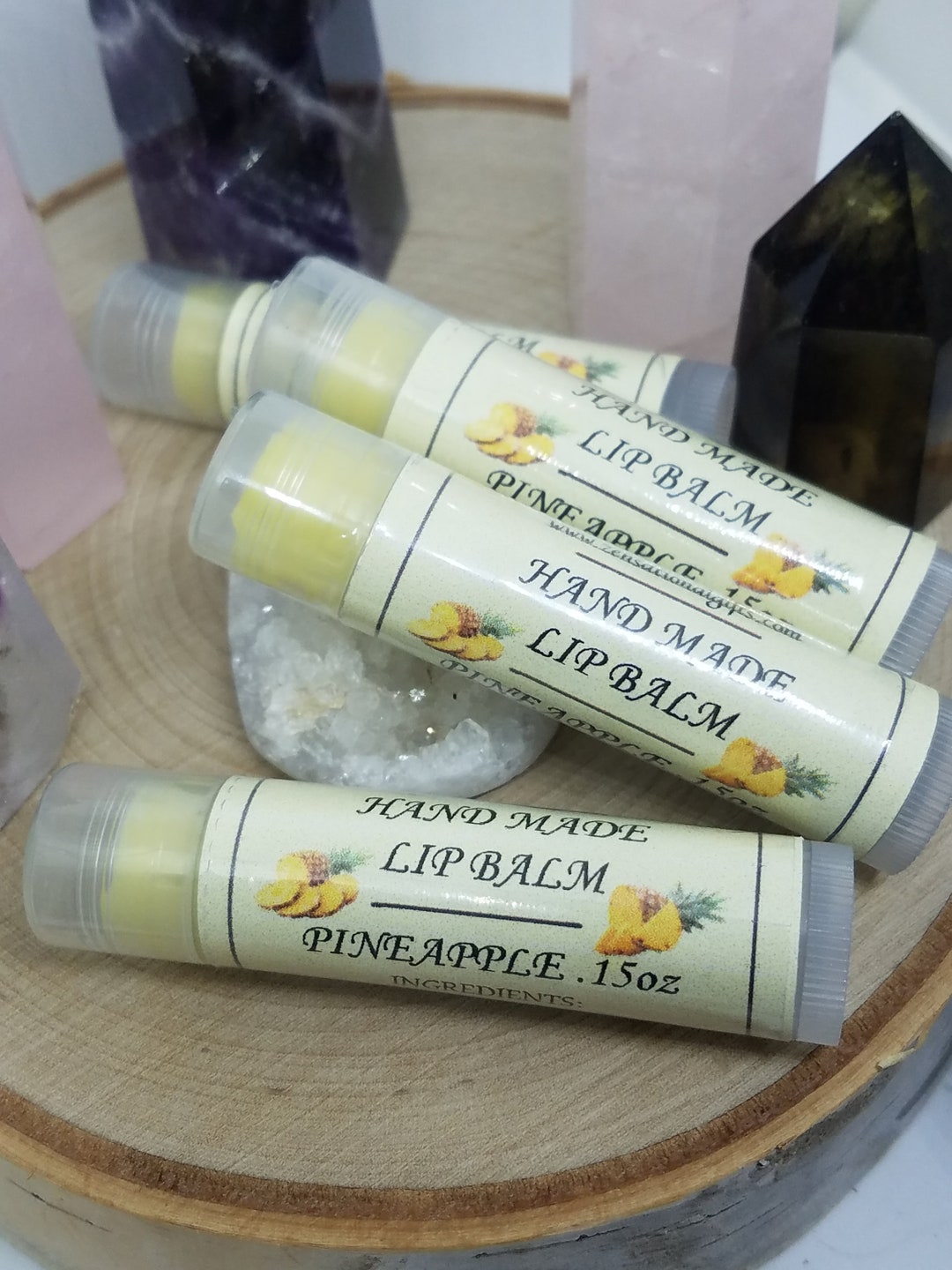 Pineapple Lip Balm, Beeswax Lip Balm, Lip Skin Care, Pineapple ...