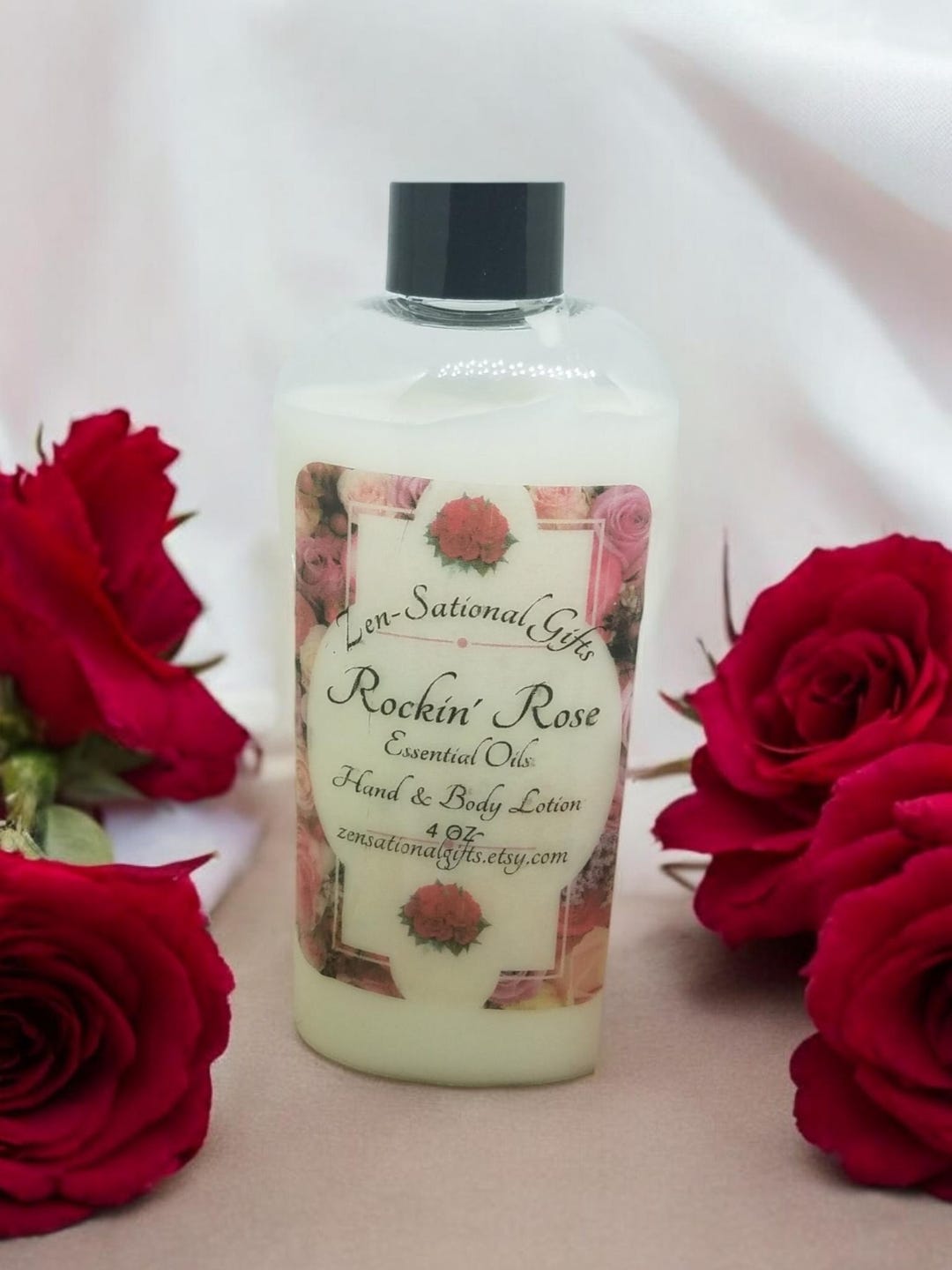 Rose Oil Body Lotion,raw Shea Butter Hand Cream,rose Water Hand Lotion ...