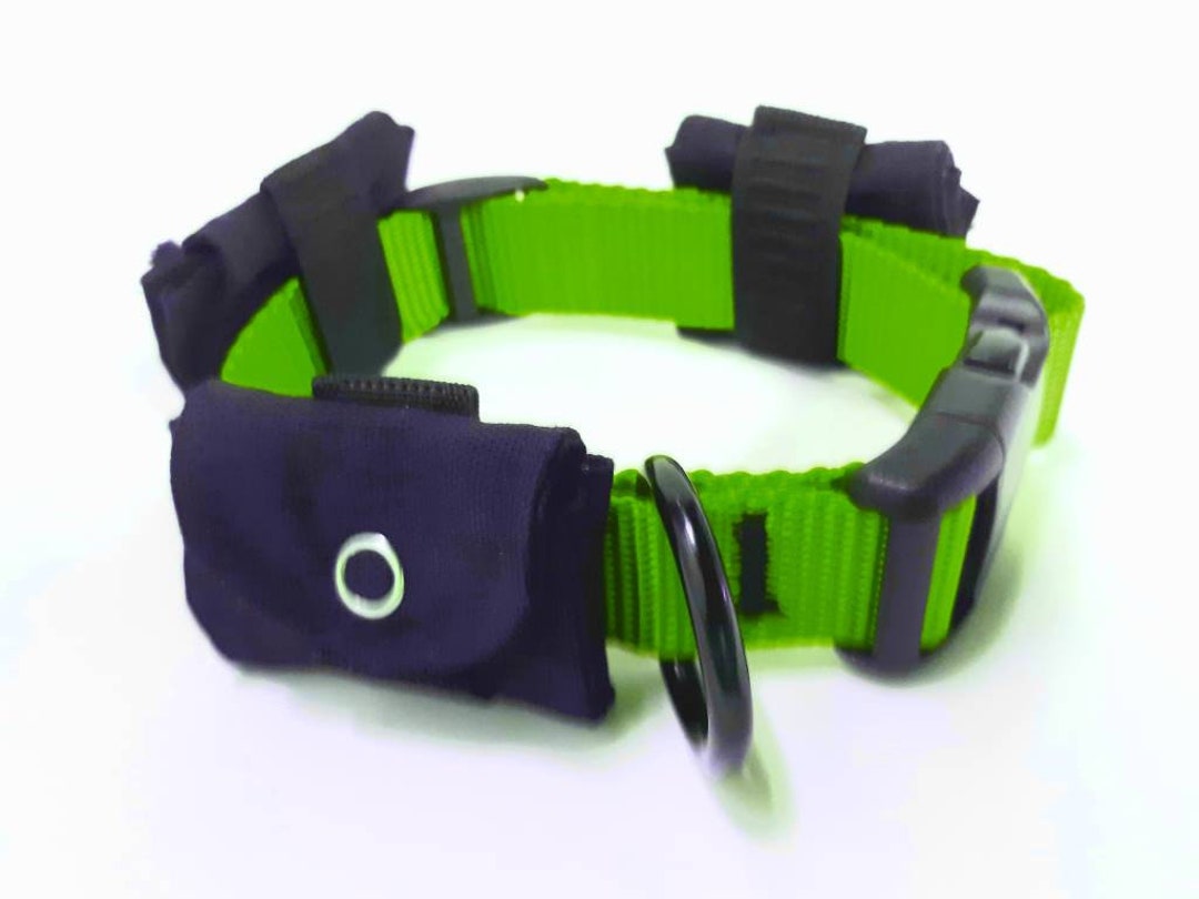 Green Tactical Dog Collar // Utility Collar // Dog Collar - Etsy