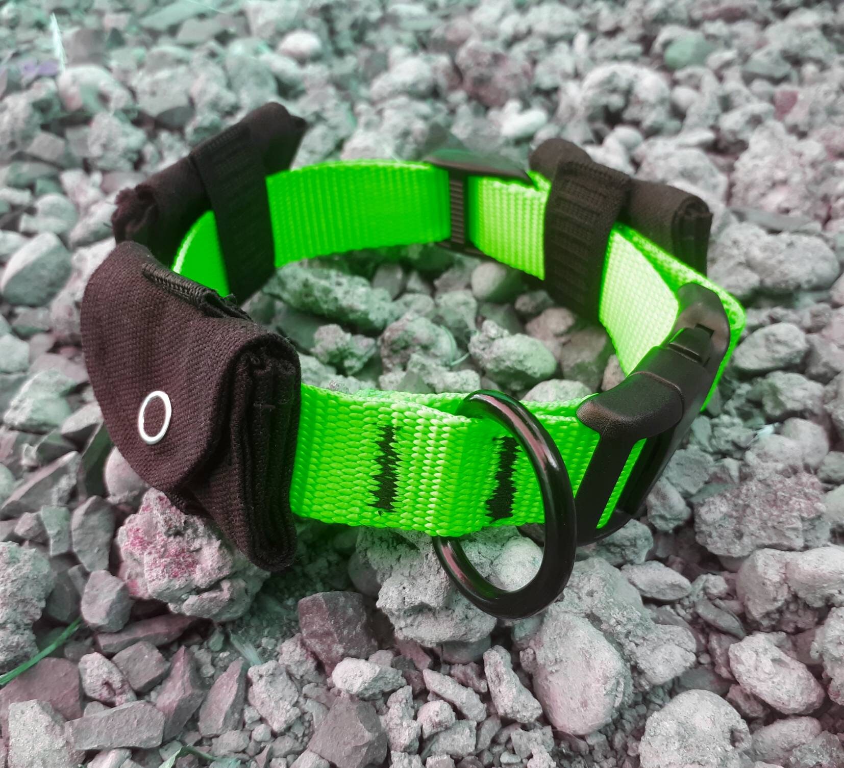 Green Tactical Dog Collar // Utility Collar // Dog Collar - Etsy