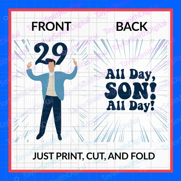 29th Birthday Card Schmidt - Etsy New Zealand