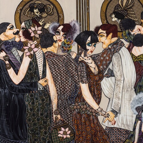 1920s Art Deco Original Art Prints. Fine Art Prints. Vintage - Etsy