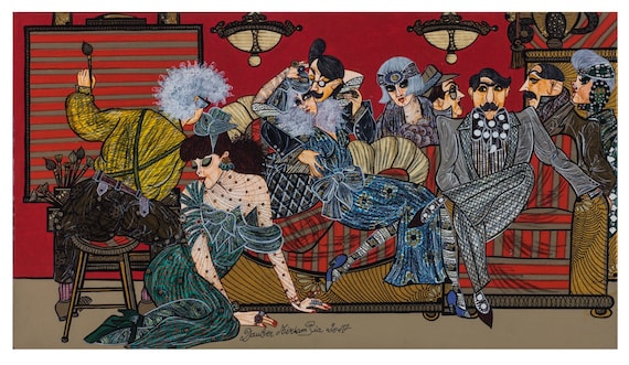 1920s Art Deco Original Art Prints. Fine Art Prints. Vintage | Etsy