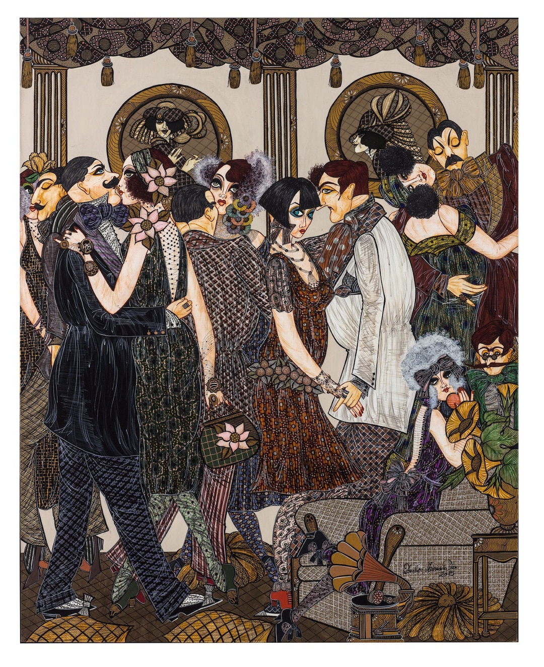 1920s Art Deco Original Art Prints. Fine Art Prints. Vintage Style Art ...