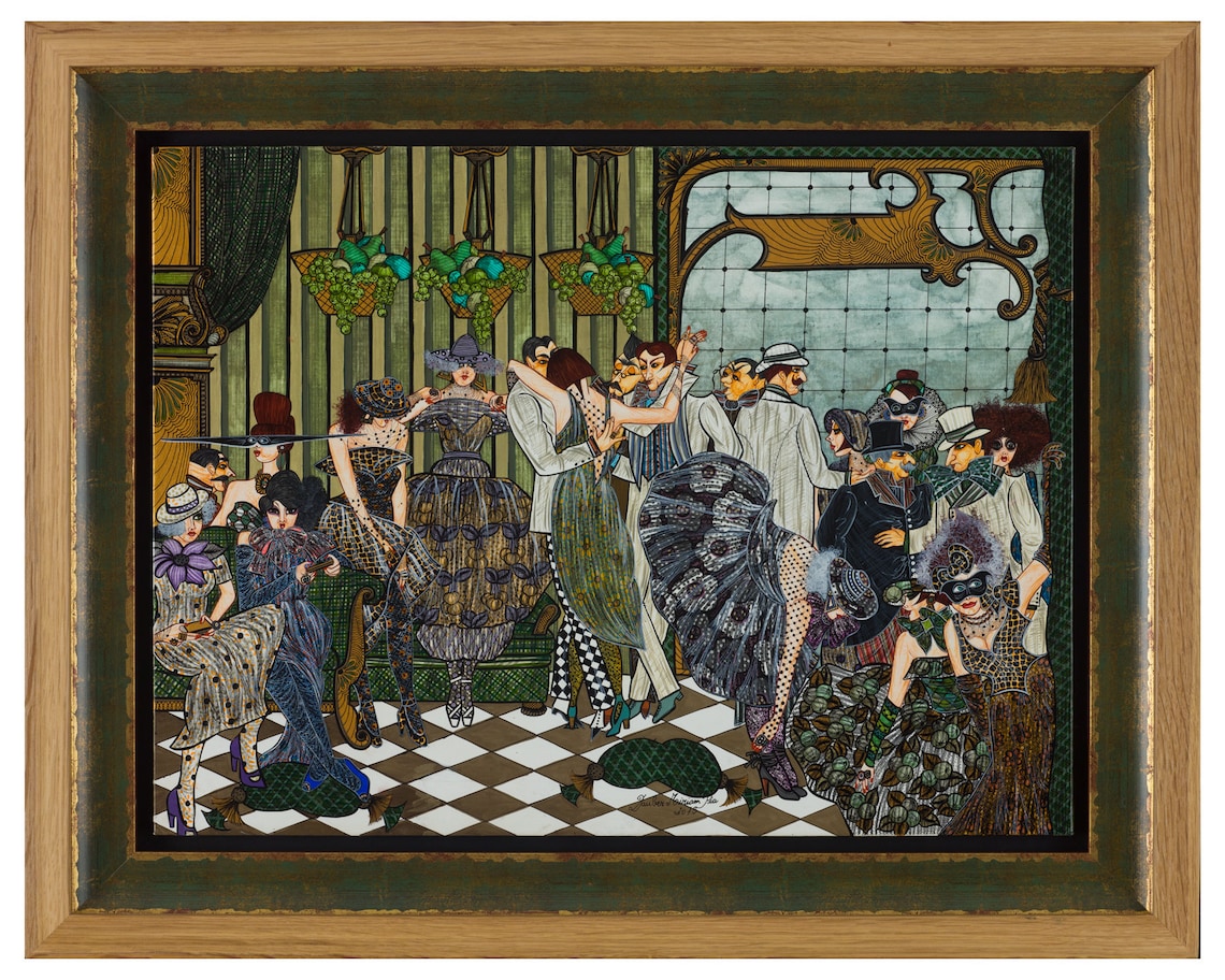 1920s Art Deco Original Art Prints. Fine Art Prints. Vintage Style Art ...