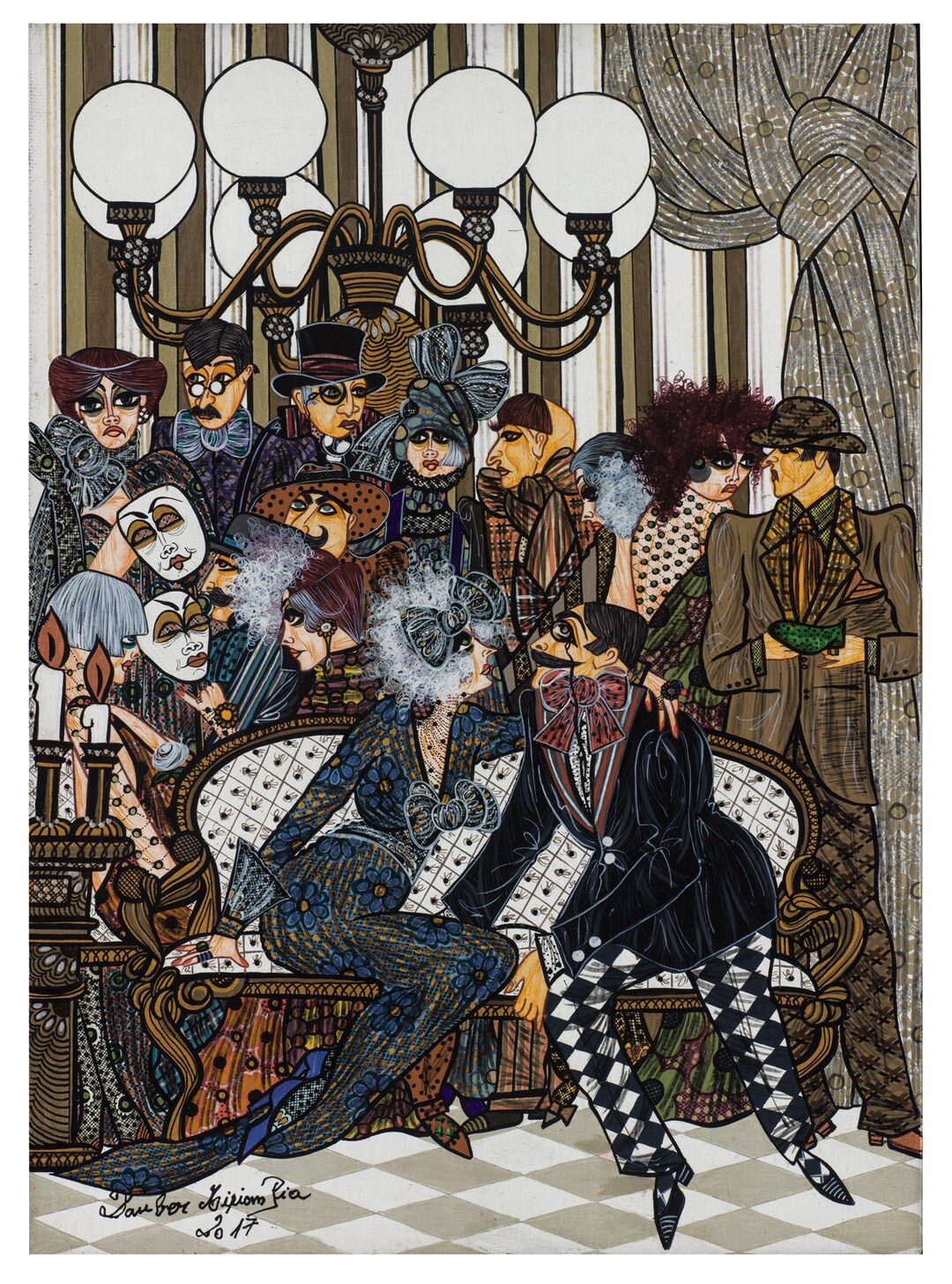 1920s Art Deco Original Art Prints. Fine Art Prints. Vintage Style Art ...