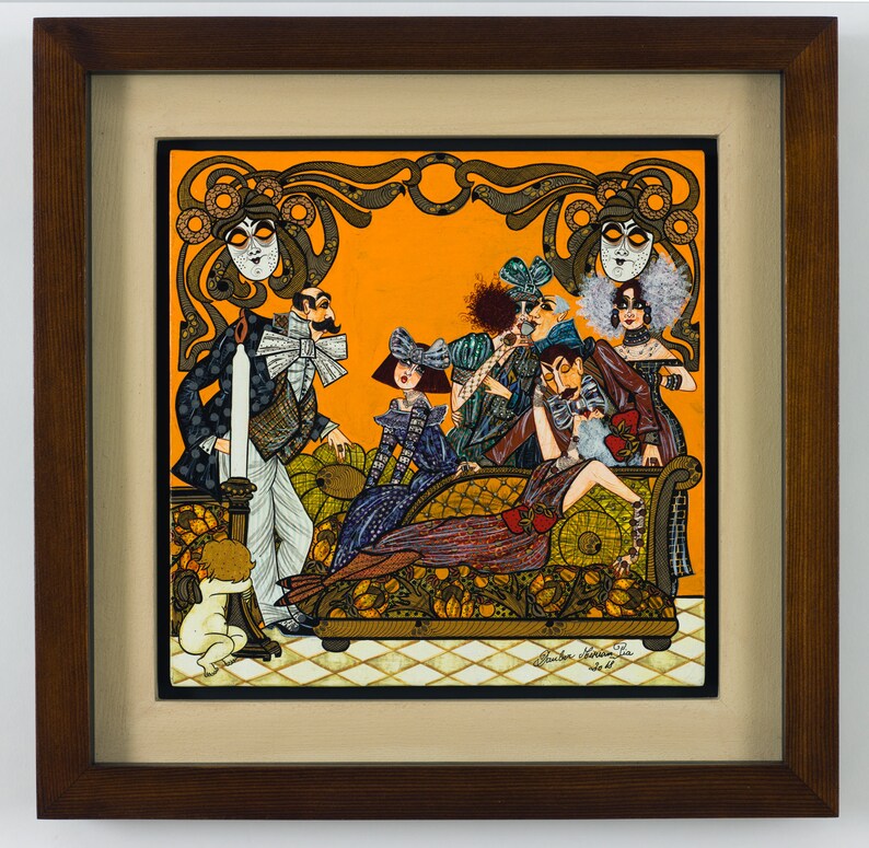 1920s Art Deco Original Art Prints. Fine Art Prints. Vintage Style Art ...