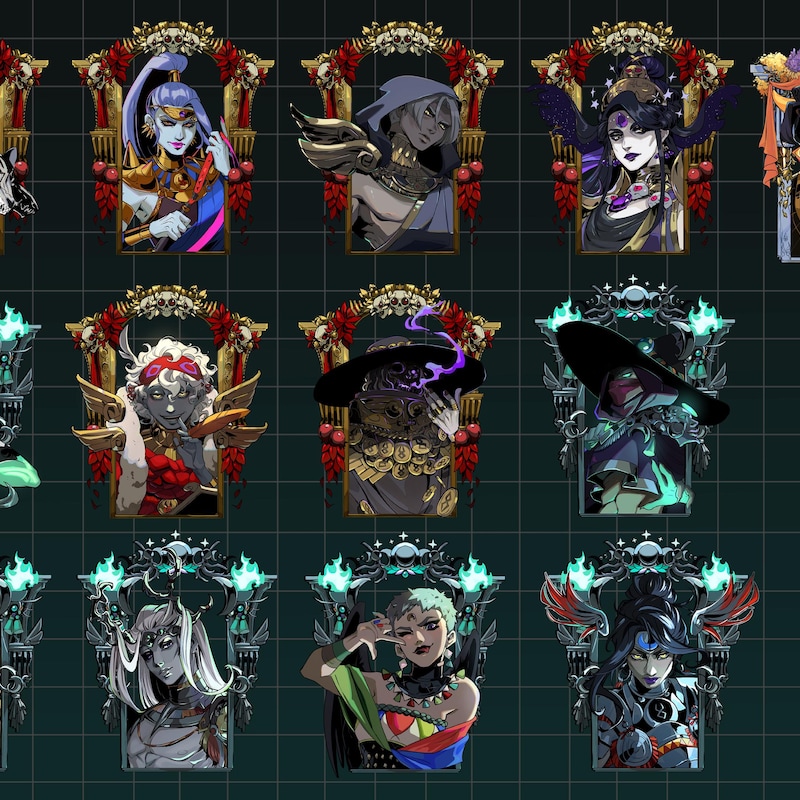 Hades Charms Keychains - Etsy