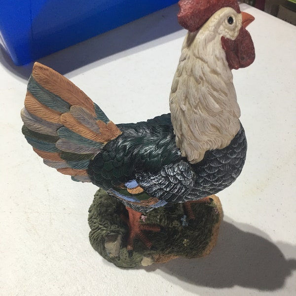 Resin Rooster Hen - Etsy