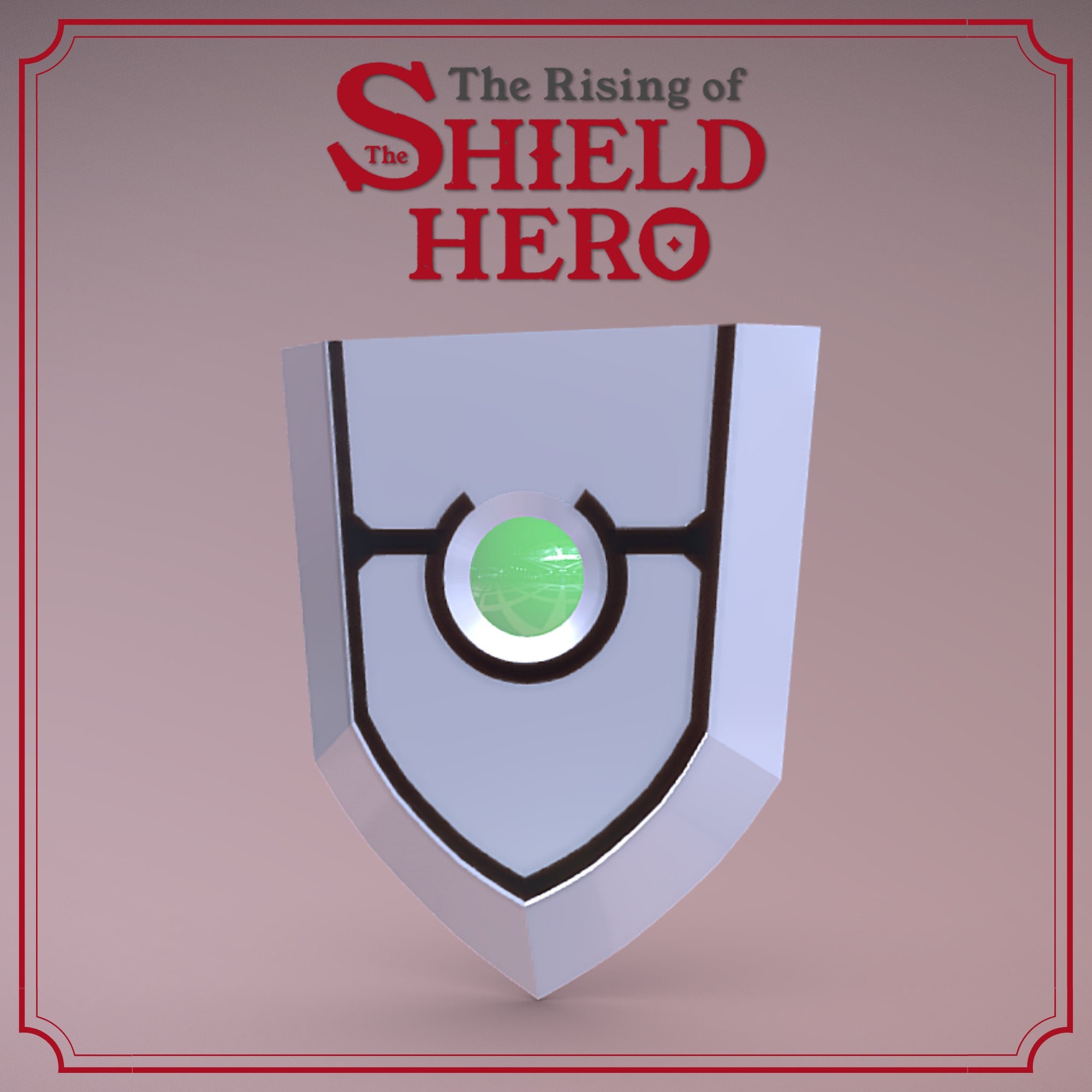 Shield Template 3d