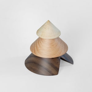 Handcrafted Wooden Diffuser Cones Set - Eco-friendly Decor & Essential ...
