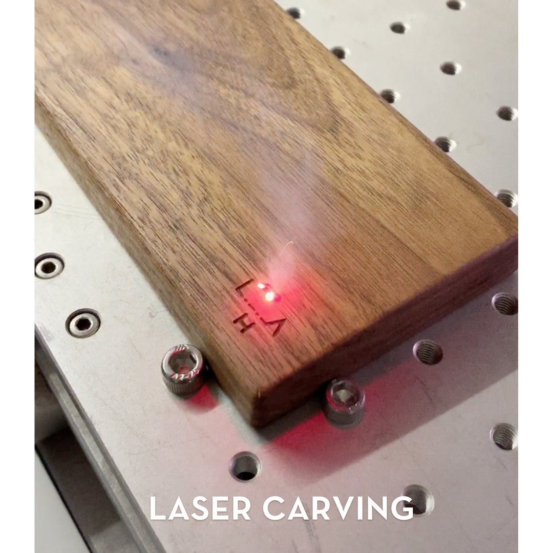 Custom Logo｜wooden Keyboard Wrist Rest - Etsy