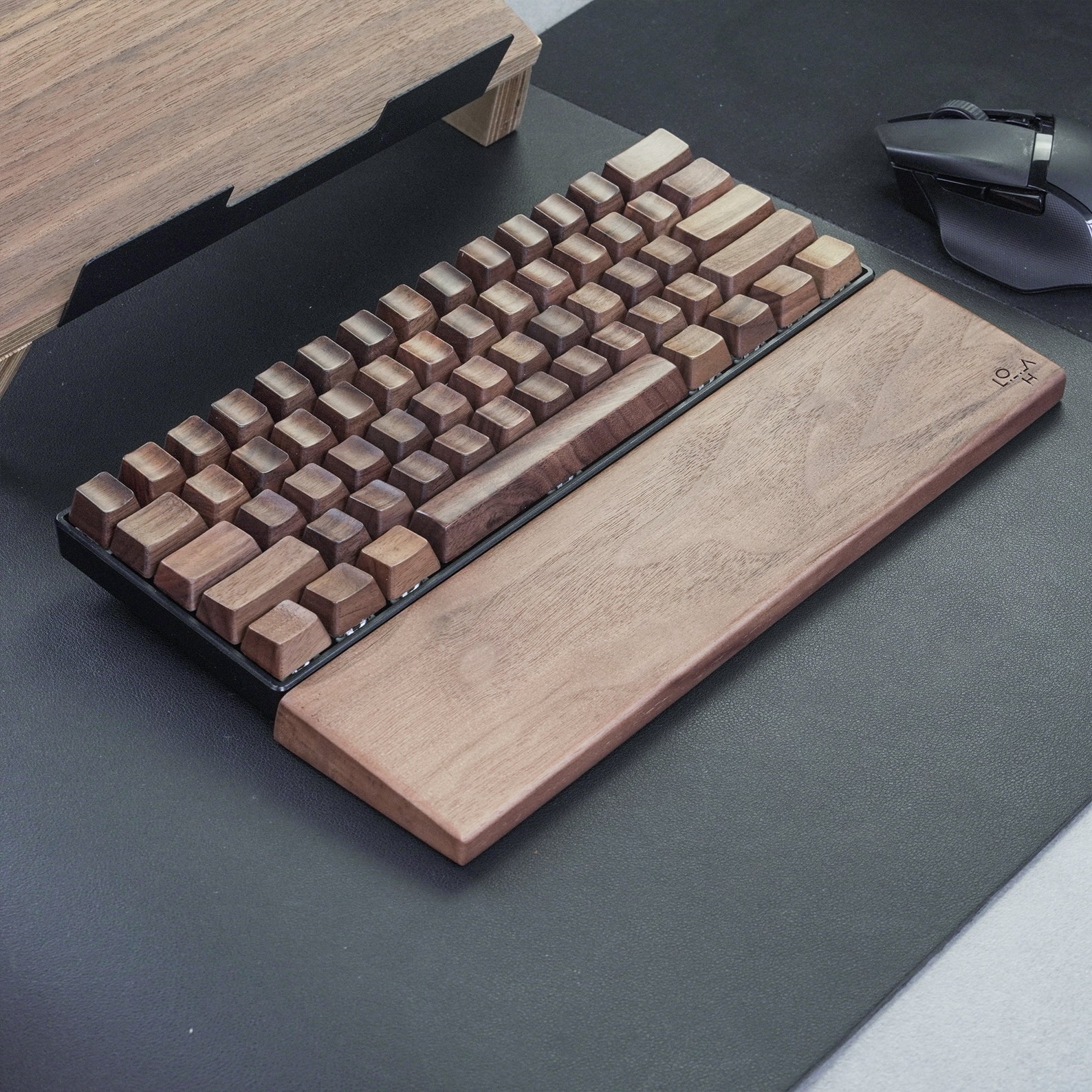 Wooden Keycap Solid Walnutnatural Wood Keycaps Set OEM for MX - Etsy