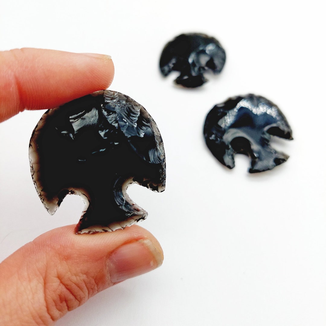 Obsidian Tree of Life Crystal, Carved Tree Crystal, Healing Crystals ...