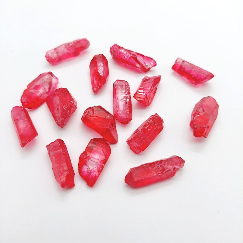 Red Quartz - Etsy