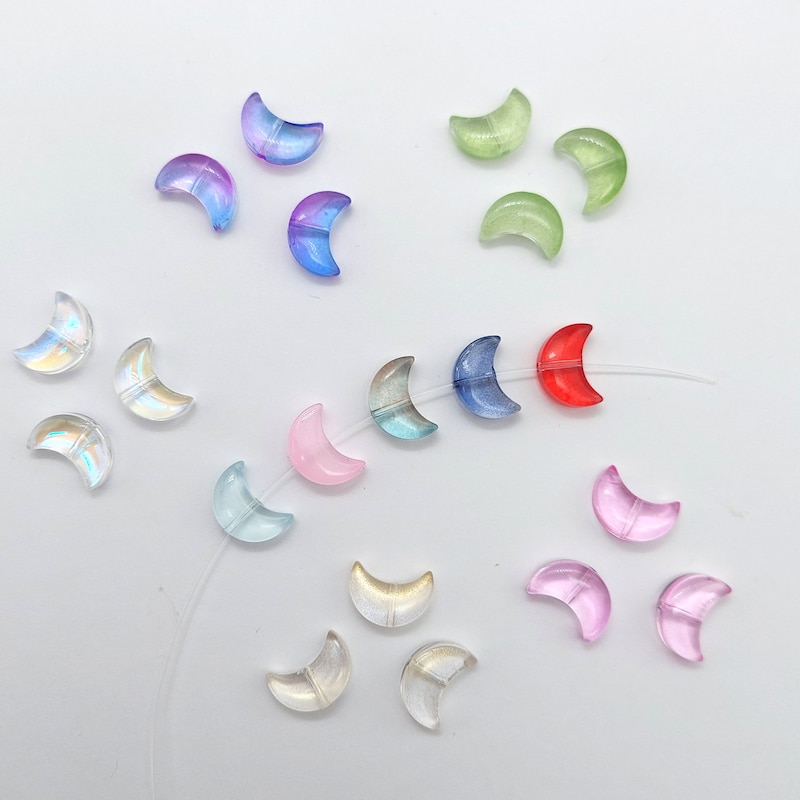 Moon Beads - Etsy