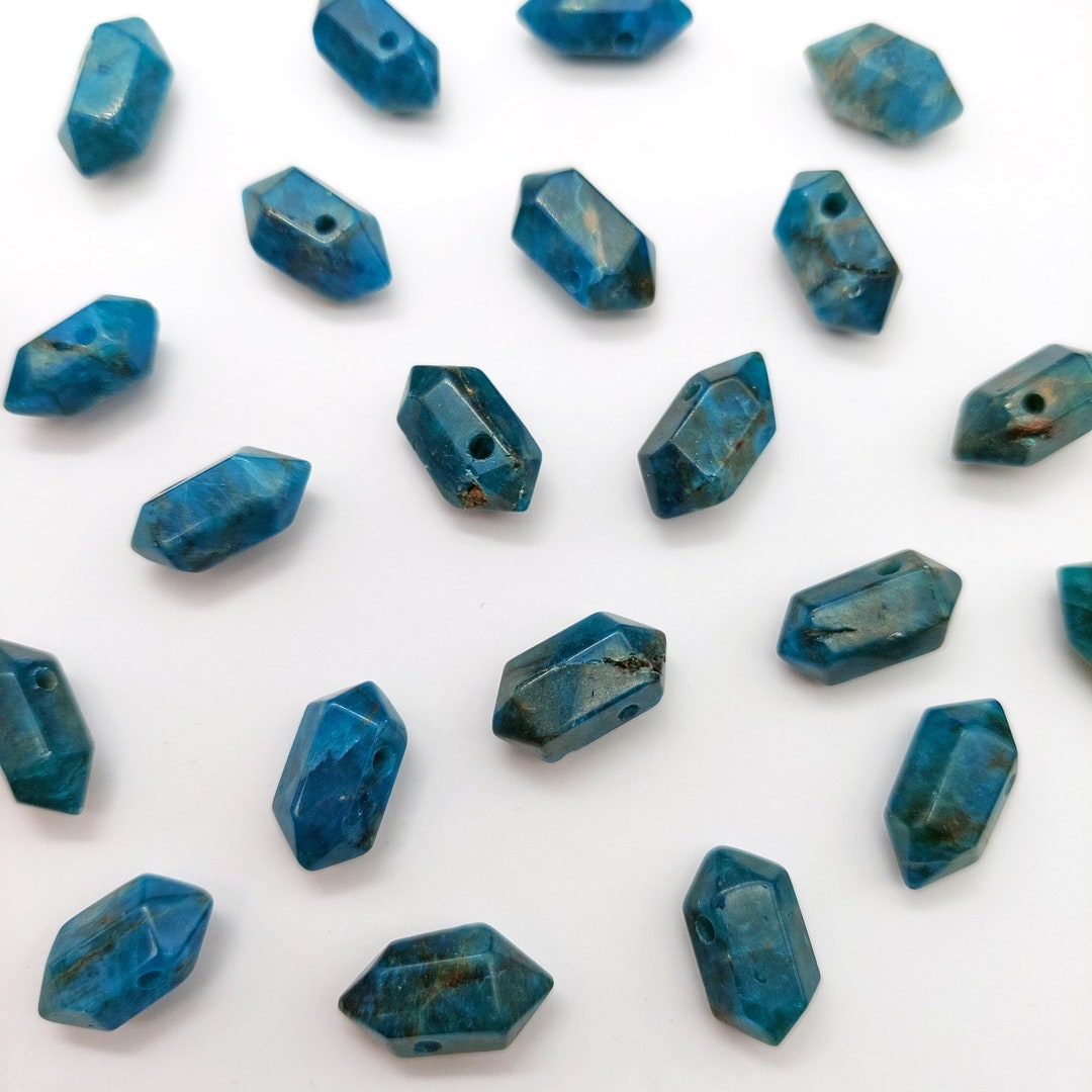 Imperfect Apatite Crystal Point: 20mm Double Terminated Gemstone - Etsy