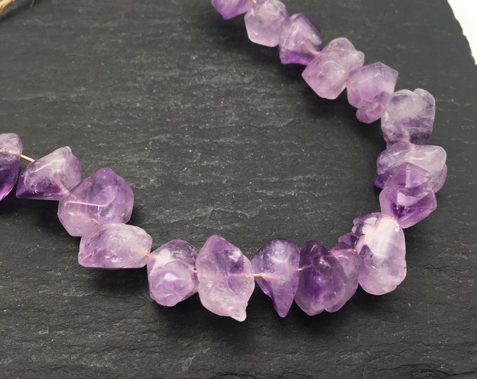 Large Clear Quartz Crystal Chunks, Natural Quartz Nugget Beads, Crystal ...