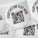Custom Qr Code Stickers Thermal Labels Custom Qr for Small Business ...