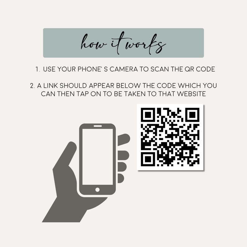 Custom QR Code Small Business Digital QR Code Custom Generated QR Code ...