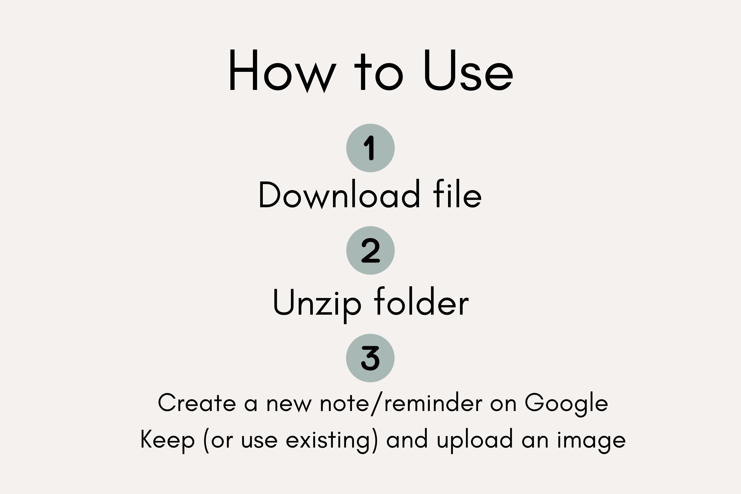 Google Keep Headers for Everyday Celestial Google Notes Planner Image ...