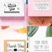 Thermal Label Template Bundle PNG Thermal Digital Sticker 4x6 Label ...