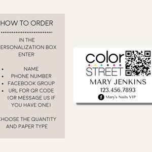 Custom Qr Code Sticker, Colorstreet Personalized Labels, Scan Me to ...