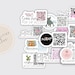QR Code Thank You Stickers for Small Business QR Code Sticker - Etsy