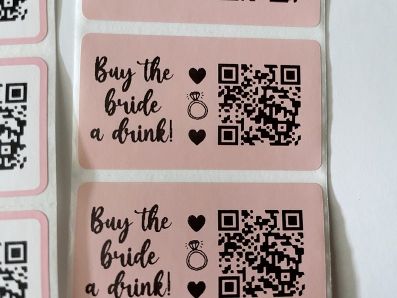 Venmo Sticker Cashapp Sticker Bachelorette Party Buy the Bride A Drink ...