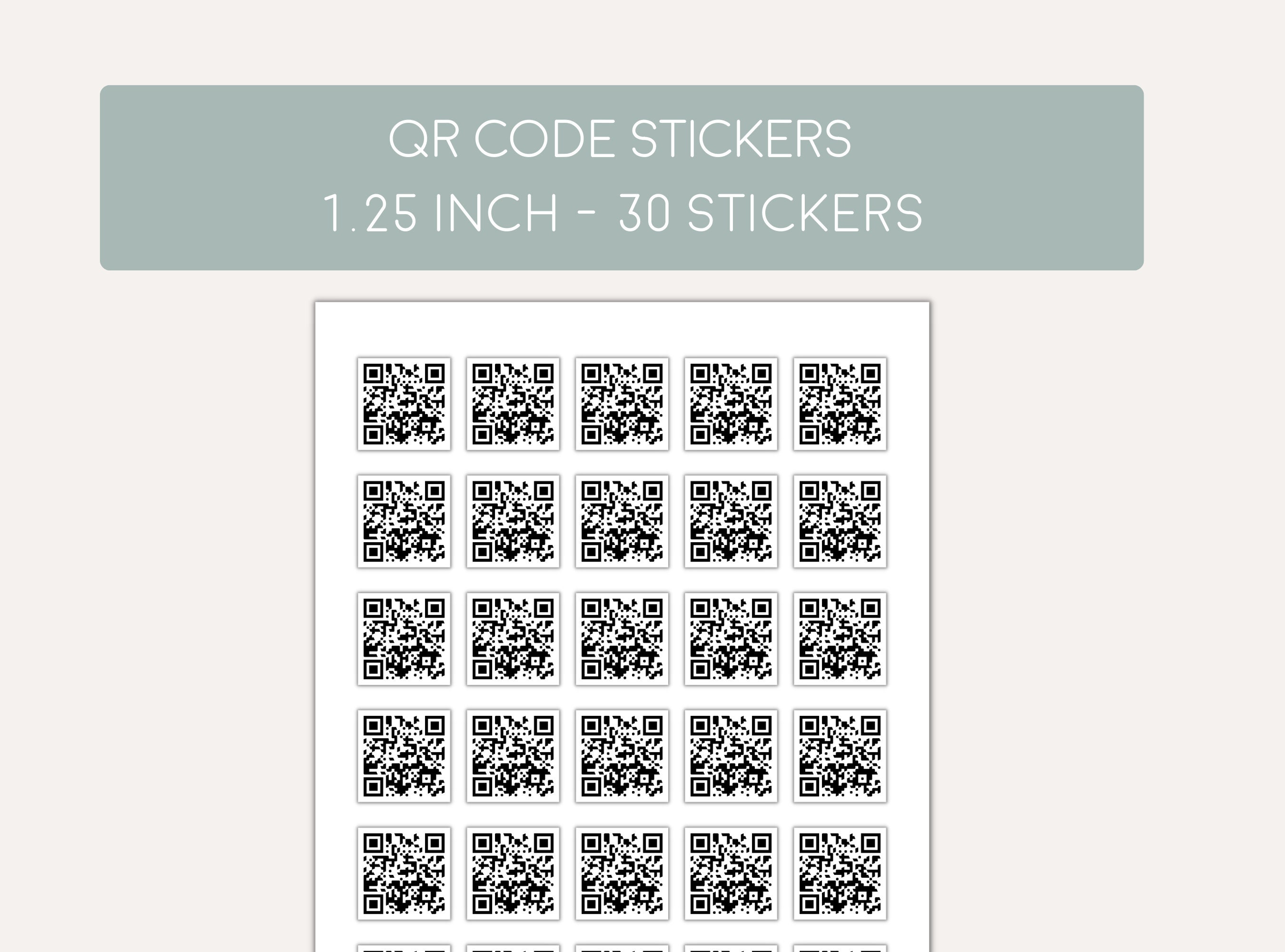 Qr Code Stickers Instagram Stickers Qr Code Bachelorette Qr - Etsy