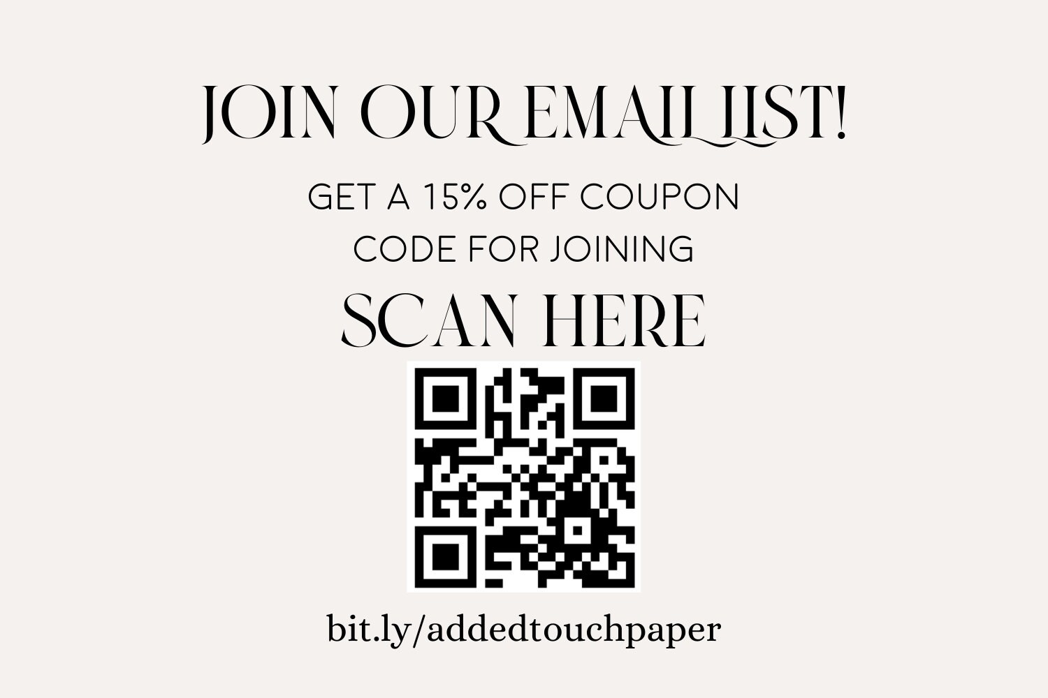 Custom QR Code Sticker Die Cut Small Business Packaging Supplies Logo ...