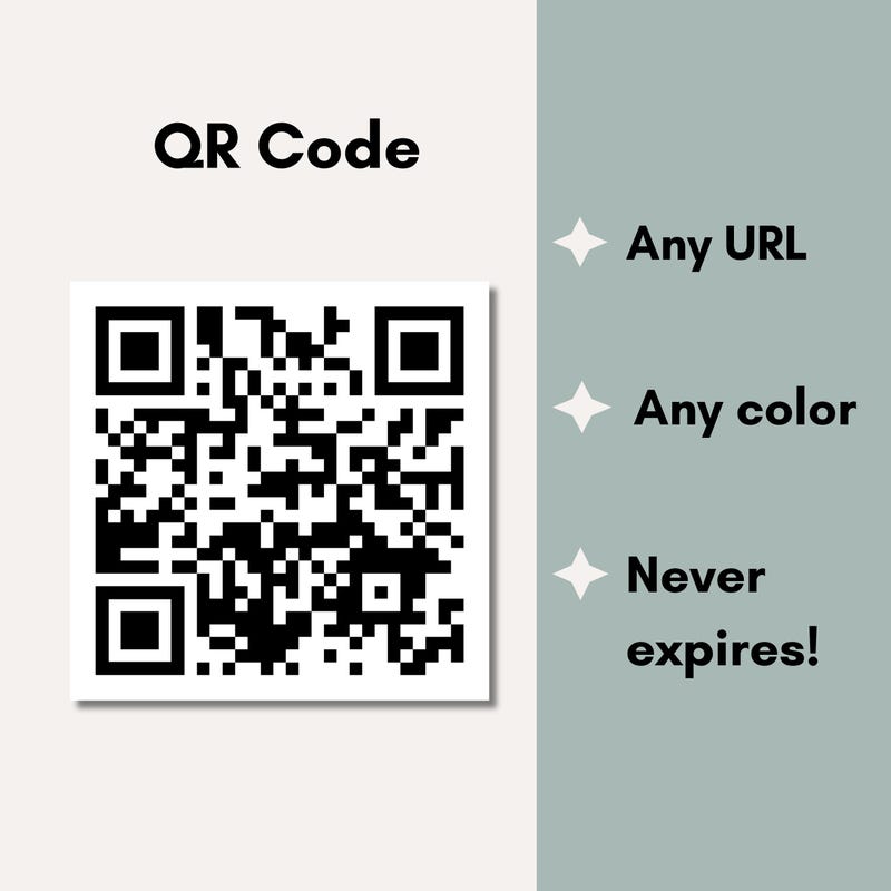 Qr Code Happy Birthday - Etsy