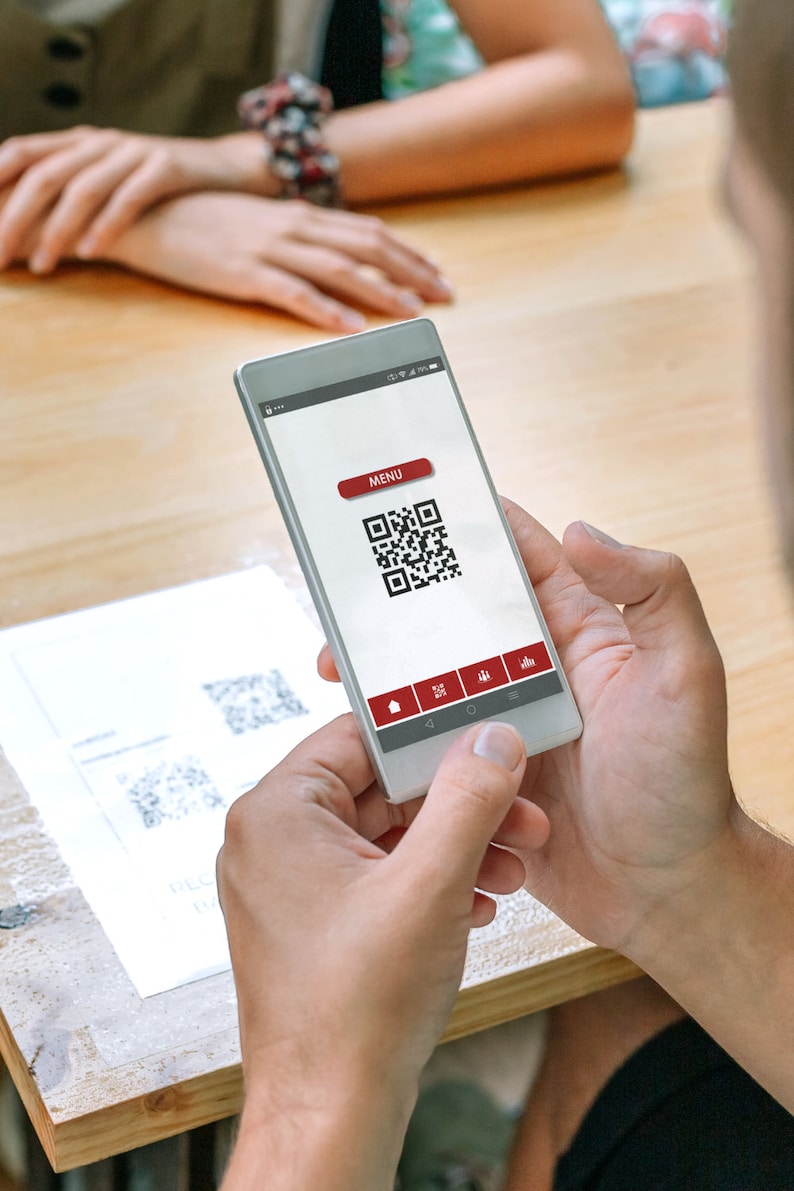 Custom QR Code Small Business Digital QR Code Custom Generated QR Code ...