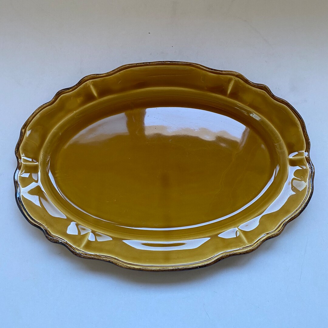 Provençal Oval Dish Varages - Etsy