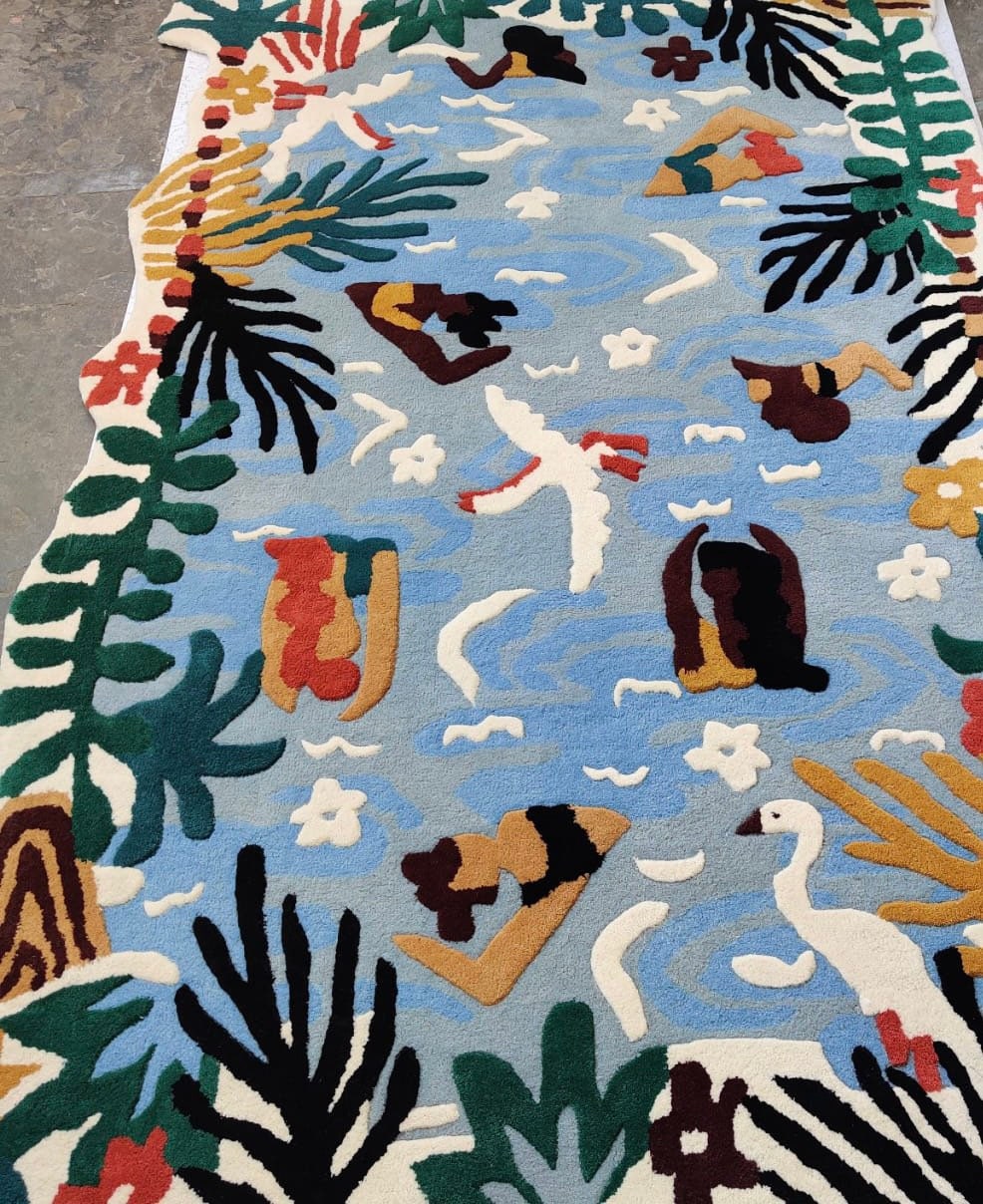 Designer Rugs-hand Tufted Wool Rug-area Rug-modern Area Rug - Etsy