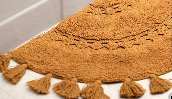 Rugs-bath Mat-bath Rugs-hand Made-100% Cotton-ultra Soft and - Etsy