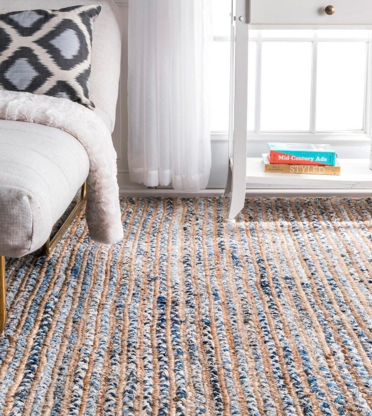 Rugs Multicolour Floor Rug-christmas Gifts Hand Made Natural - Etsy UK