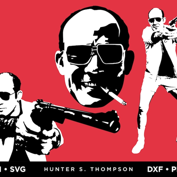 Hunter Thompson - Etsy